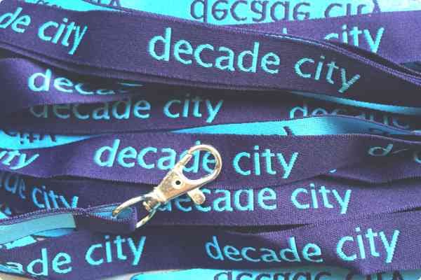 Woven polyester and printed lanyards - Made by Cooper