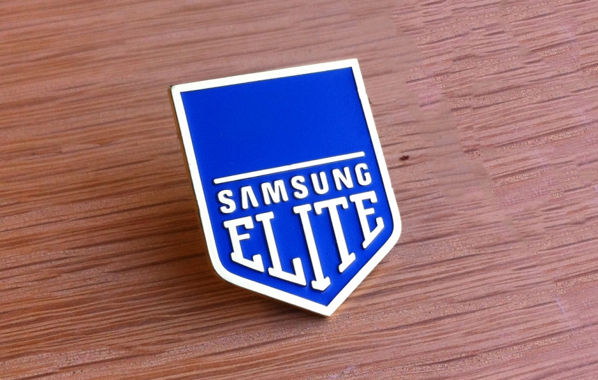 Samsung Elite Enamel Badge - Made by Cooper