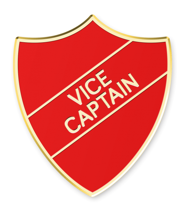 Vice Captain Shield - Made by Cooper