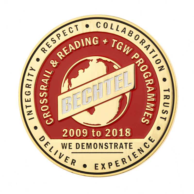 Two Sided Enamel Coins - Made by Cooper