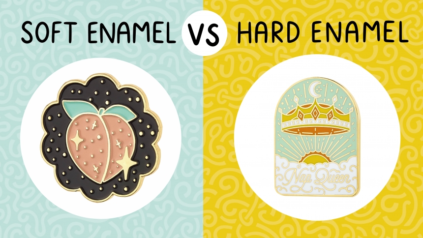 Soft Enamel Vs Hard Enamel Pins Made By Cooper