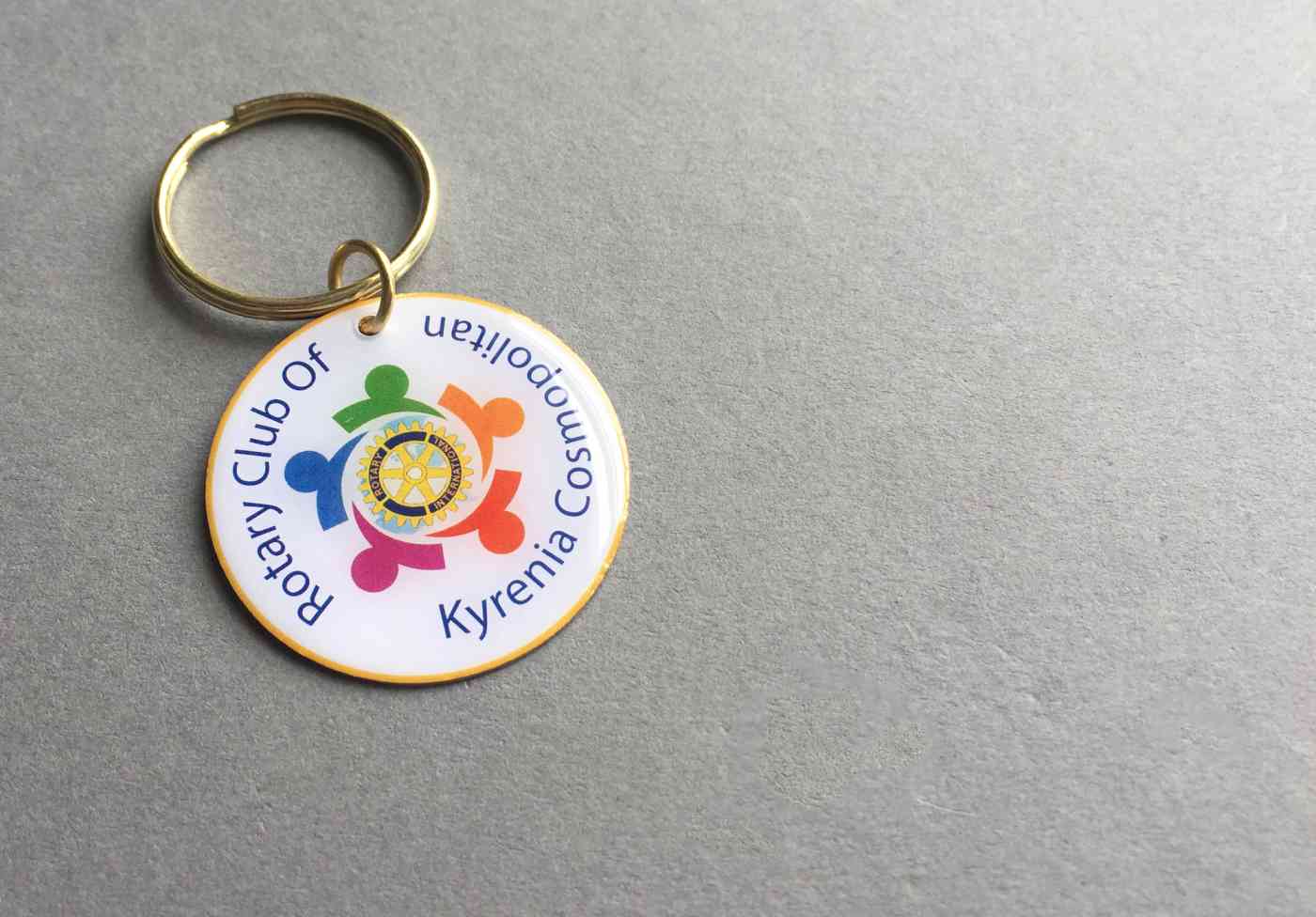 Printed Keyrings - Made by Cooper